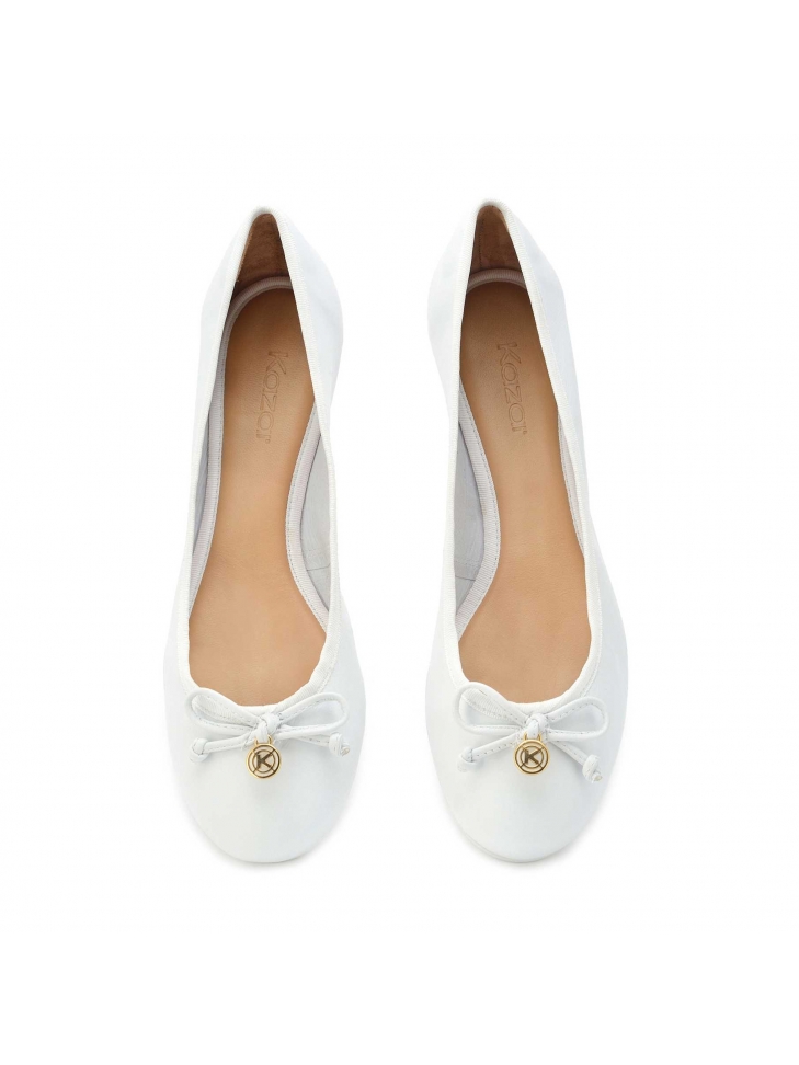 Ballerines blanches pour femmes SEVILLA